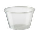 Portion Control Cup PP Round 120ml / 4oz Clear | Castaway NZ